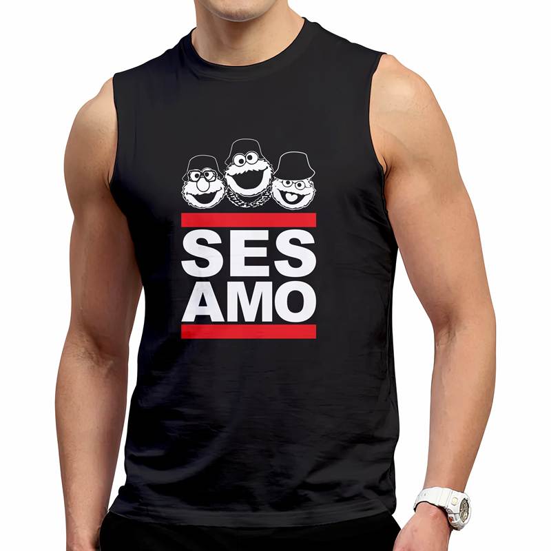 Polo Varon Manga Cero Elmo And Cookie Monster (D1168 Boleto.Store ...