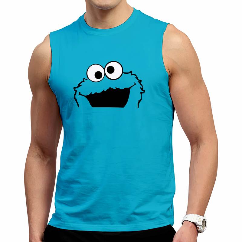 Polo Varon Manga Cero Elmo And Cookie Monster (D1174 Boleto.Store ...