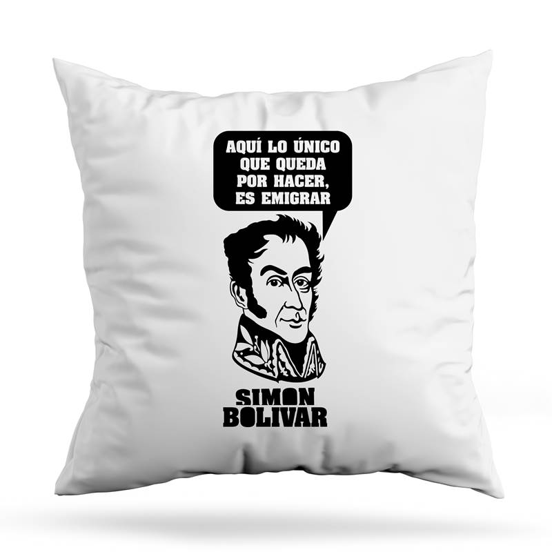 Cojin Deco Simon Bolivar (D0095 Boleto.Store) – www.boletostore.com